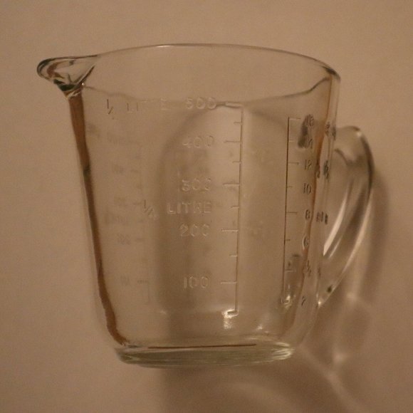 Kitchen | 2 Cups 12 Liter Glass Measuring Cup Made In Mexico | Poshmark